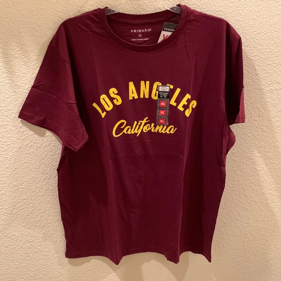 Primark | Shirts | Mens Los Angeles California T Shirt | Poshmark